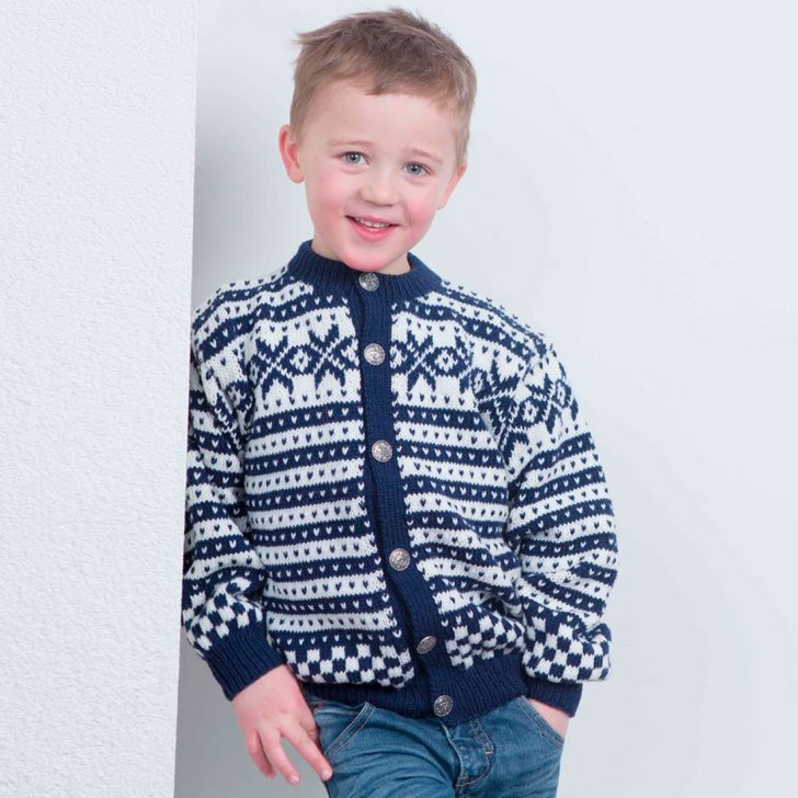 Fanakofte / Fanajakke – Gratis strikkeoppskrifter