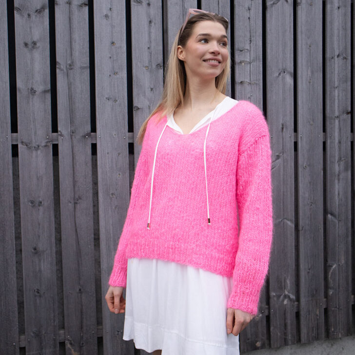 Amanda genser – Gratis strikkeoppskrifter