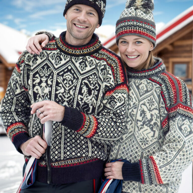 Lillehammer ’94 genser – Gratis strikkeoppskrifter
