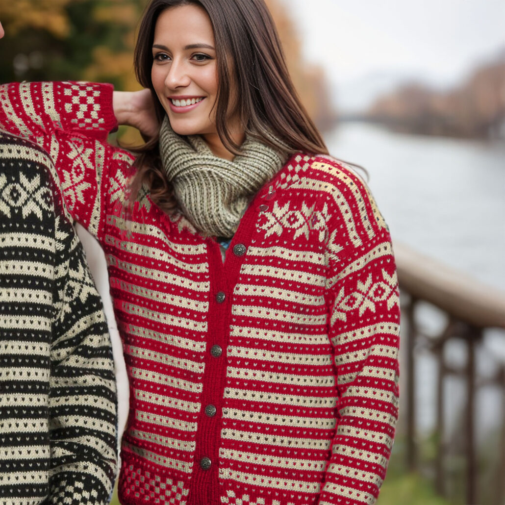 Fanakofte / Fanajakke – Gratis strikkeoppskrifter