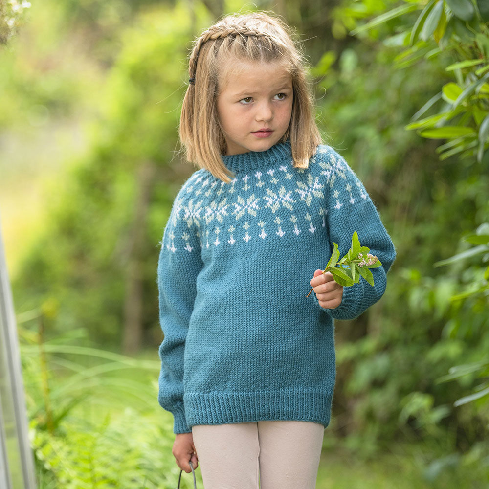 Klassisk islender – Gratis strikkeoppskrifter